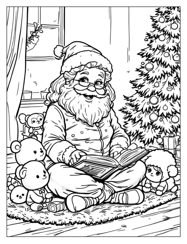 15 Free Mrs. Claus Coloring Pages (PDF Printable) - Freentable