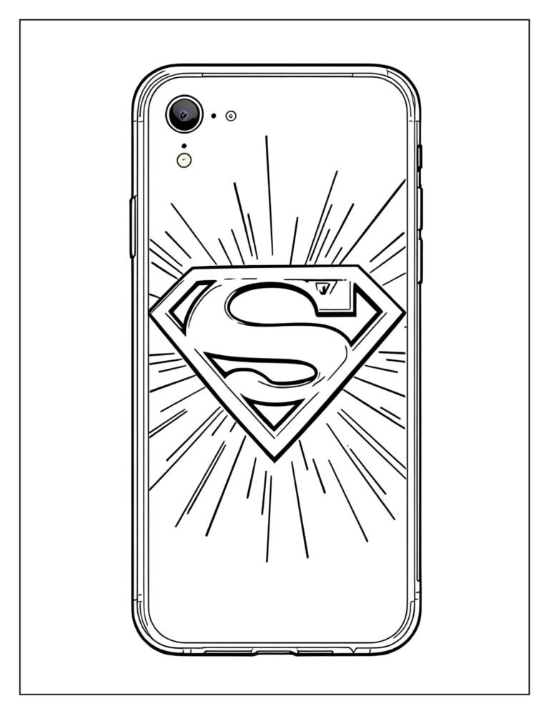 15 Free Phone Case Coloring Pages (PDF Printables) - Freentable