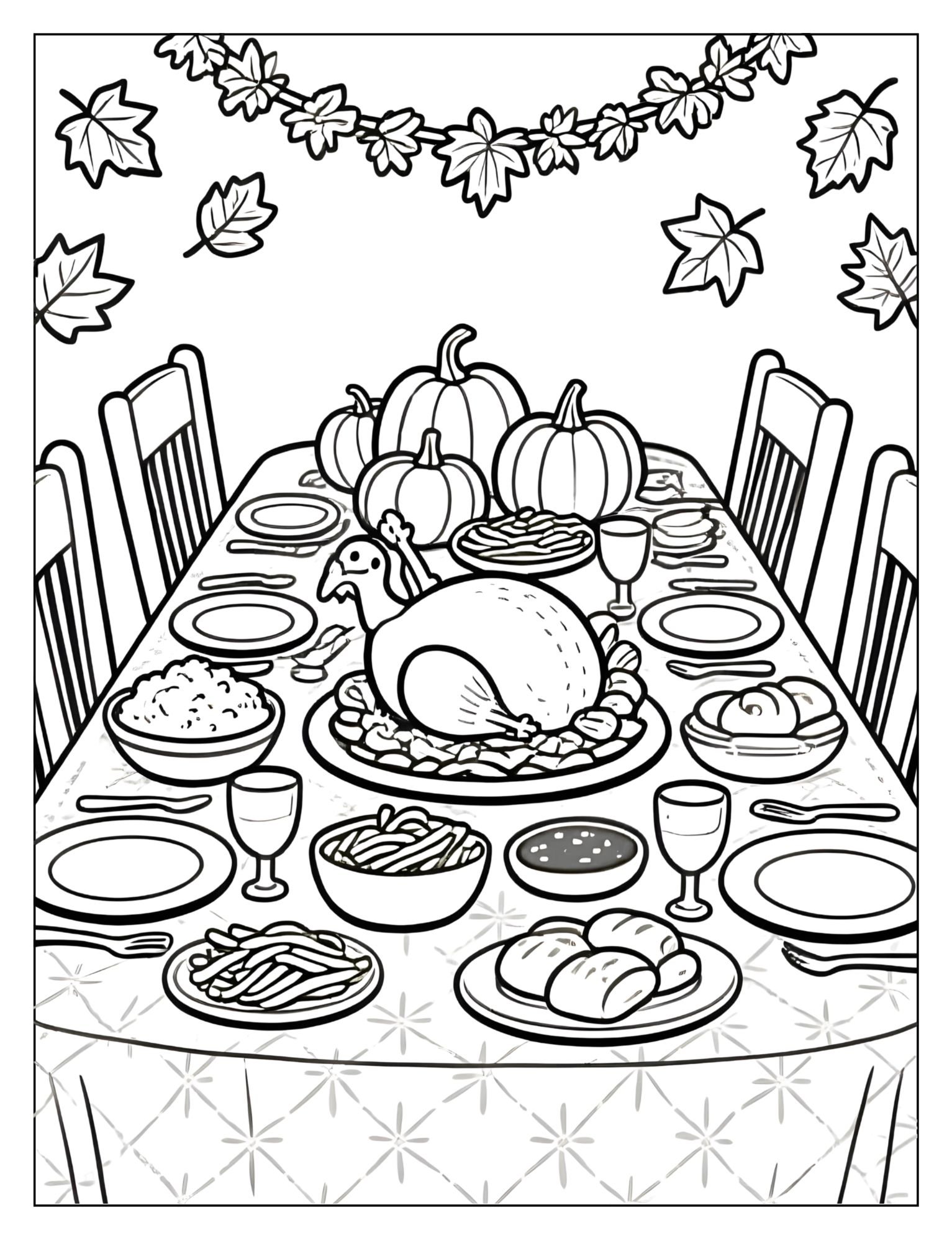 15 Free Autumn Coloring Pages (PDF Printables) - Freentable