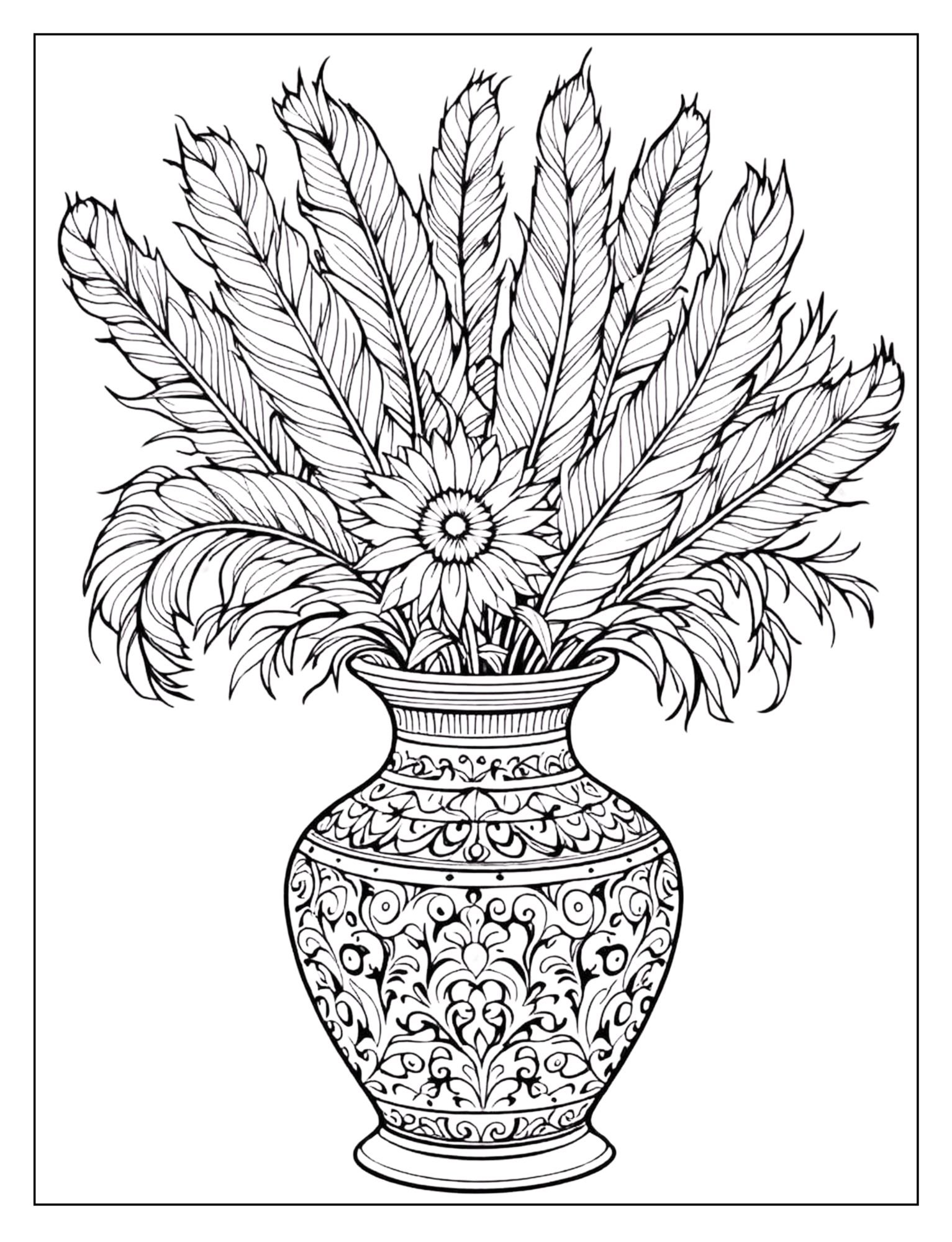 15 Free Turkey Feathers Coloring Pages (PDF Printables) - Freentable