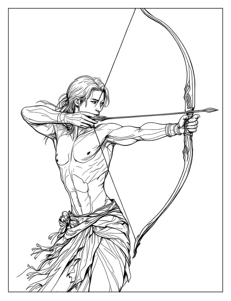 15 Free Archery Coloring Pages (PDF Printables) - Freentable