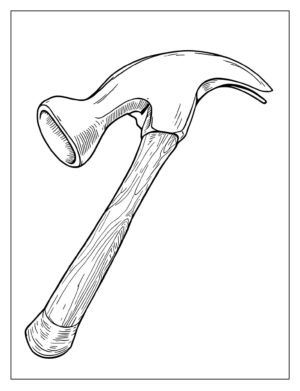 15 Free Hammer Coloring Pages (PDF Printables) - Freentable