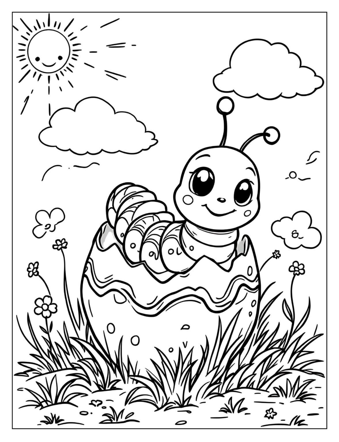 15 Free Hungry Caterpillar Coloring Pages (PDF Printables) - Freentable
