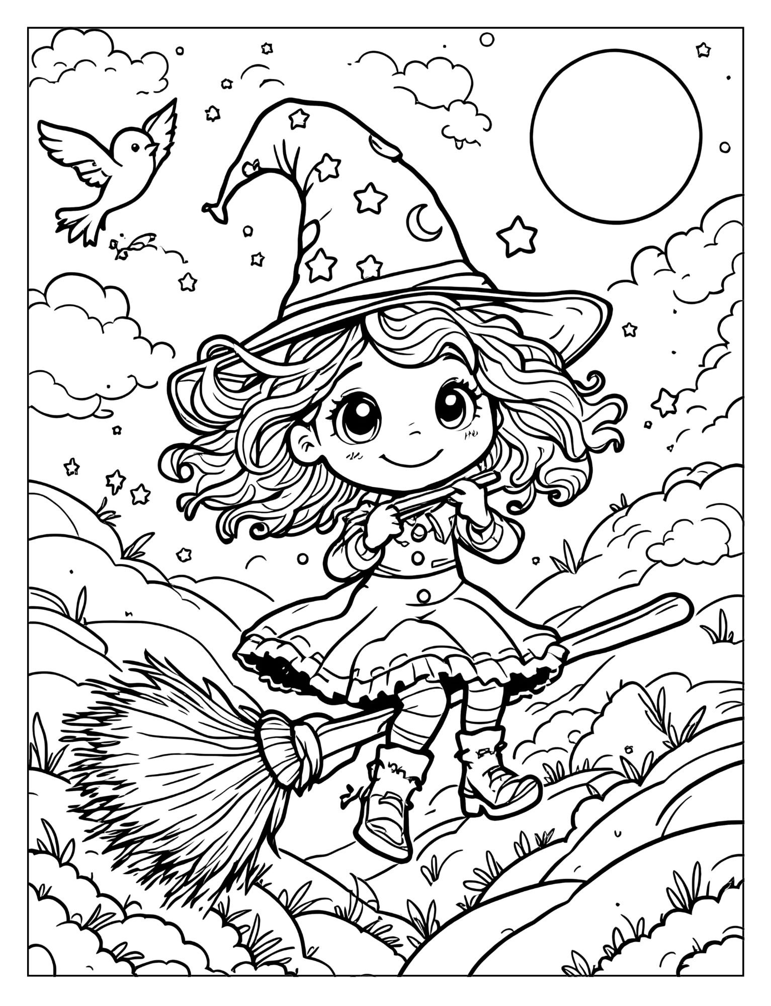 15 Free Musical Halloween Coloring Pages (PDF Printables) - Freentable