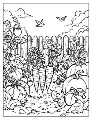 15 Free Grow a Garden Coloring Pages (PDF Printable) - Freentable