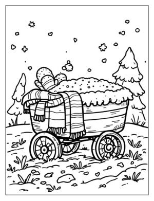 15 Free Wagon Coloring Pages (PDF Printables) - Freentable